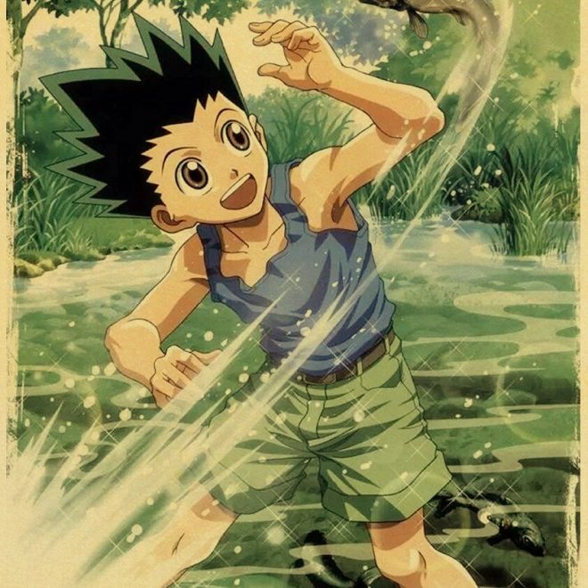 Poster Gon & Kirua (Costume) | Boutique Manga