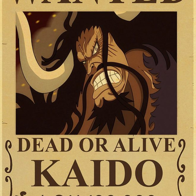 Poster Wanted Kaido | Boutique Manga