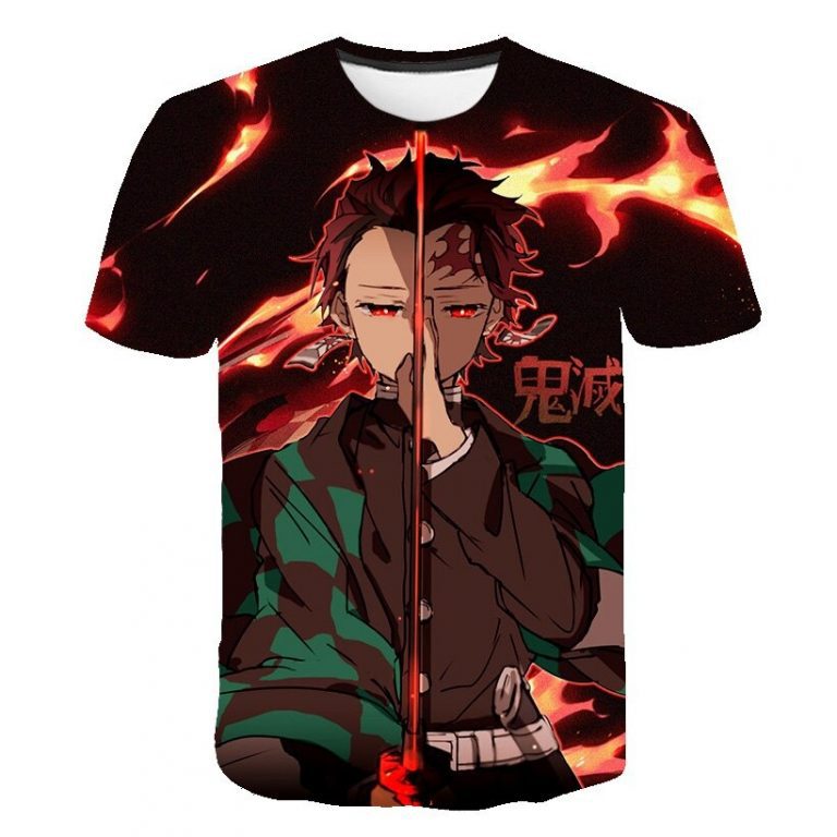 T-Shirt Tanjiro Nezuko Zenitsu Inosuke | Boutique Manga