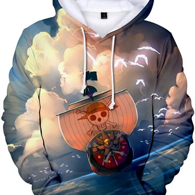 Sweat à Capuche Thousand Sunny 3D | Boutique Manga