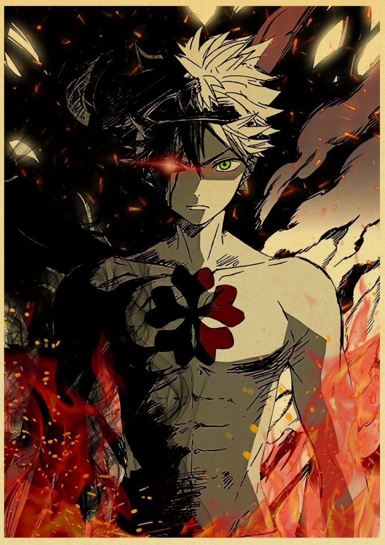 Poster Black Clover : Asta Démon | Boutique Manga