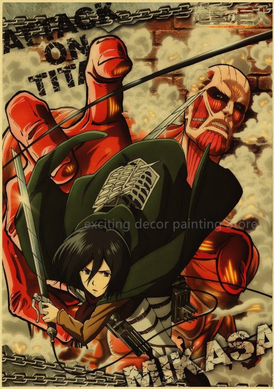 Poster Attaque des Titans : Eldiens vs Mahr | Boutique Manga