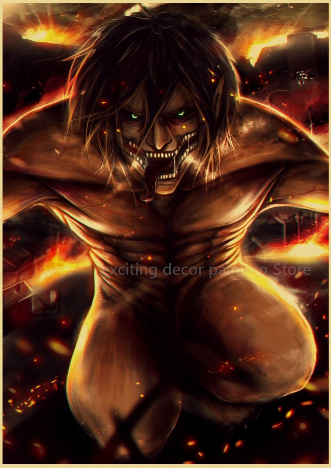 Poster Attaque des Titans : Titan Primordial | Boutique Manga