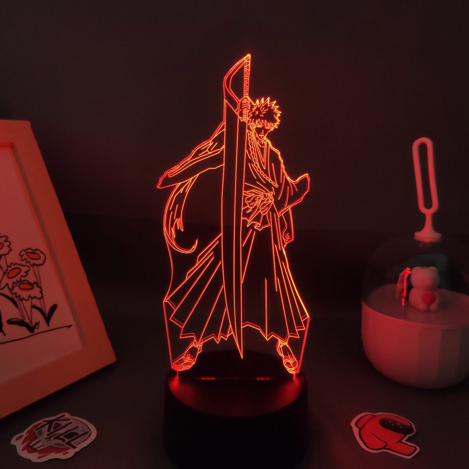Lampe 3D LED Bleach : Ichigo | Boutique Manga