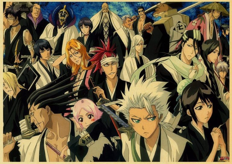 Poster Bleach : Personnages Bleach | Boutique Manga