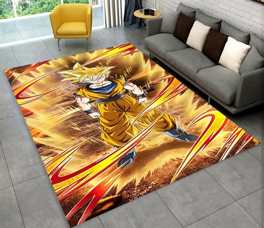 Tapis de Sol Dragon Ball : Vegeta Super Saiyan God | Boutique Manga