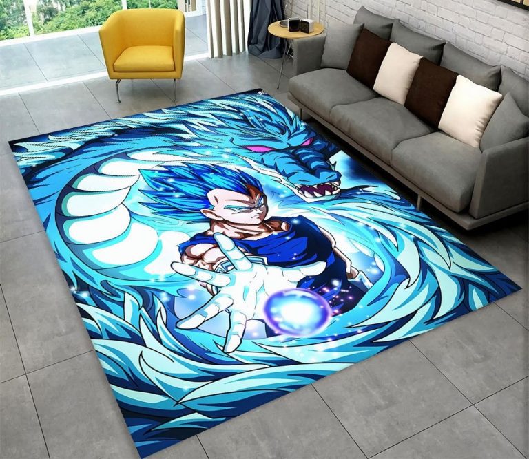 Tapis de Sol Dragon Ball : Vegeta Super Saiyan God | Boutique Manga